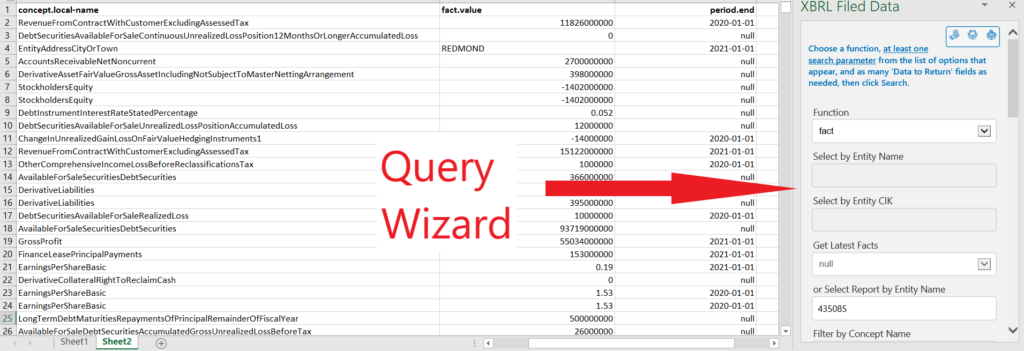 Getting XBRL Data in Excel is Easy as 1-2-3 - XBRL US